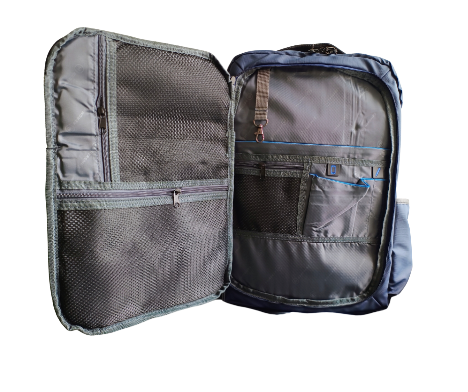 Mochila Aeromax viajera azul orcela - Persea multitienda