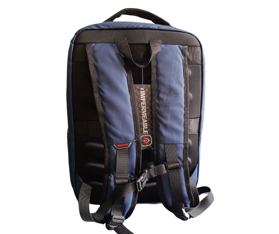 Mochila Aeromax viajera azul orcela - Persea multitienda